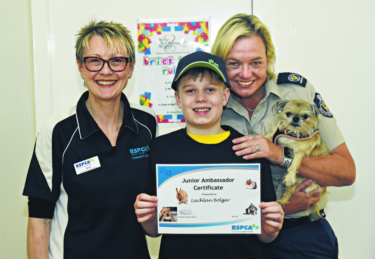 RSPCA names its newest hero | Your Local Examiner